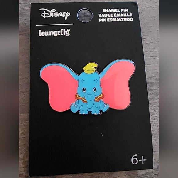 Disney | Accents | Nwt Loungefly Disney Dumbo Sitting Enamel Pin | Poshmark